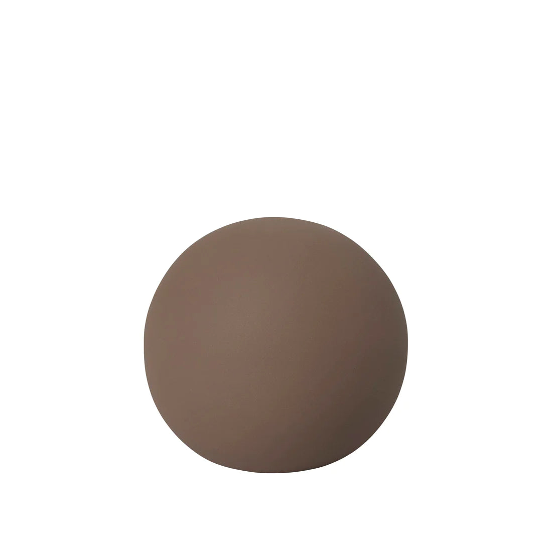 Γλυπτο Globe Medium Τερακότα Σκούρο Καφέ Ø23XH22CM KRISTINA DAM studio